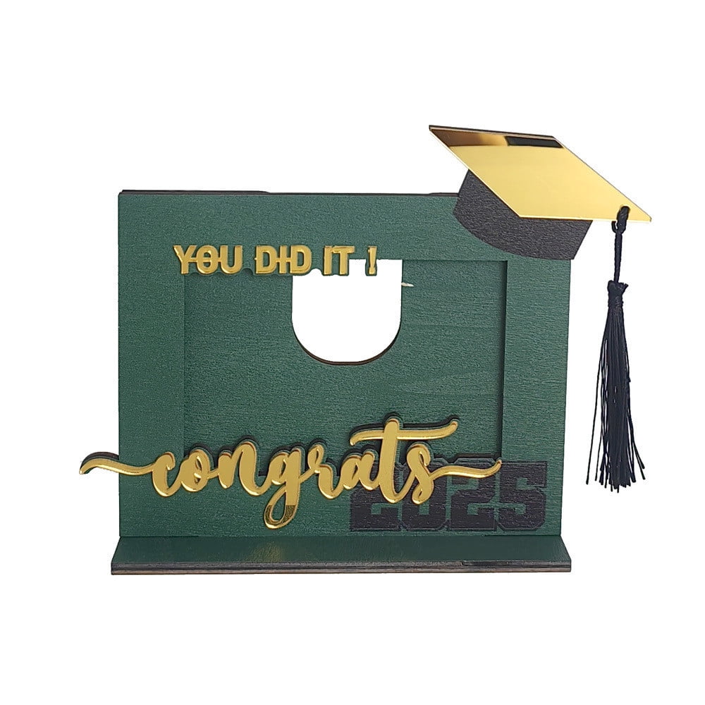 College Graduation Decorations 2025, 2025 Graduation Season Wooden ...