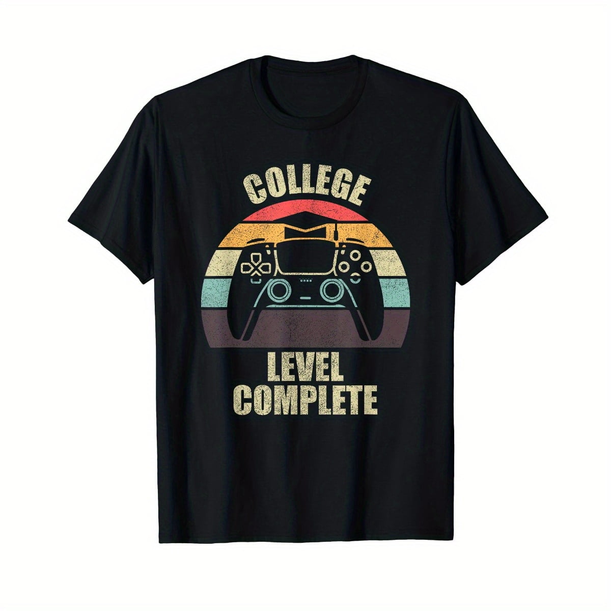 College Level Complete Gaming Shirts. Gamer Men Graduation T-Shirt ...