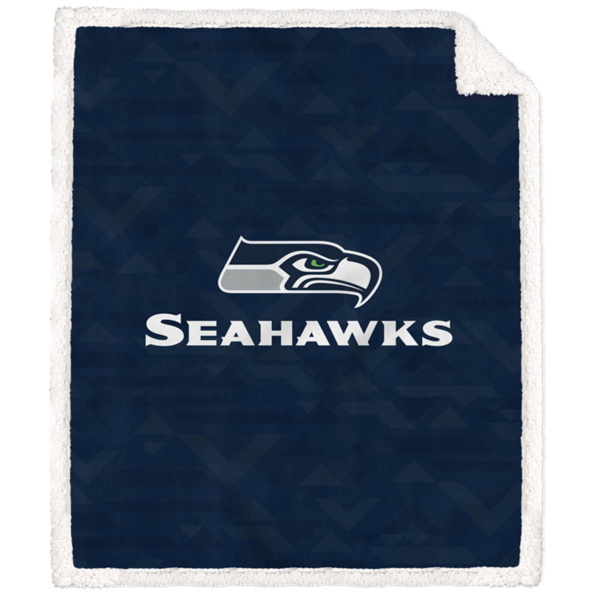 College Navy Seattle Seahawks Delta Logo 50" x 60" Blanket - Walmart.com