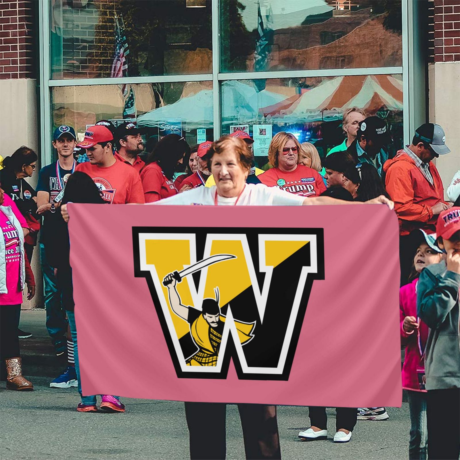College Of A Wooster Flag 3x5 Outdoor ,Sewn Stripes, Stronger Brass ...