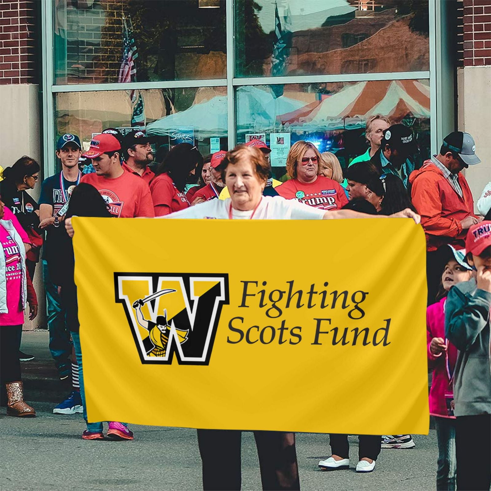 College Of A Wooster Logo Flag 3x5 Ft Holiday Banner Garden Yard House ...