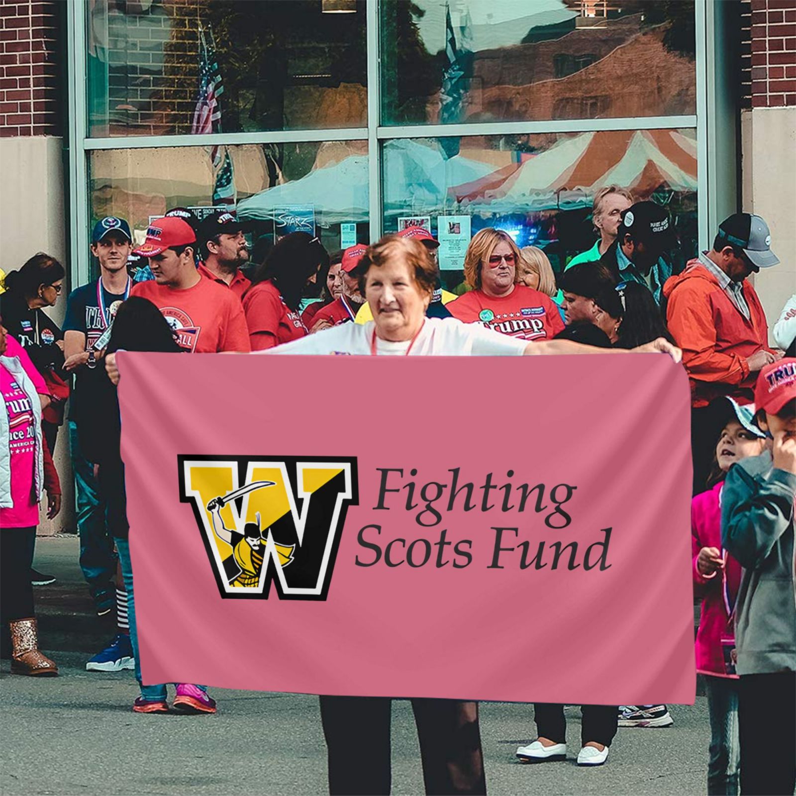 College Of A Wooster Logo Flag 3x5 Outdoor ,Sewn Stripes, Stronger ...
