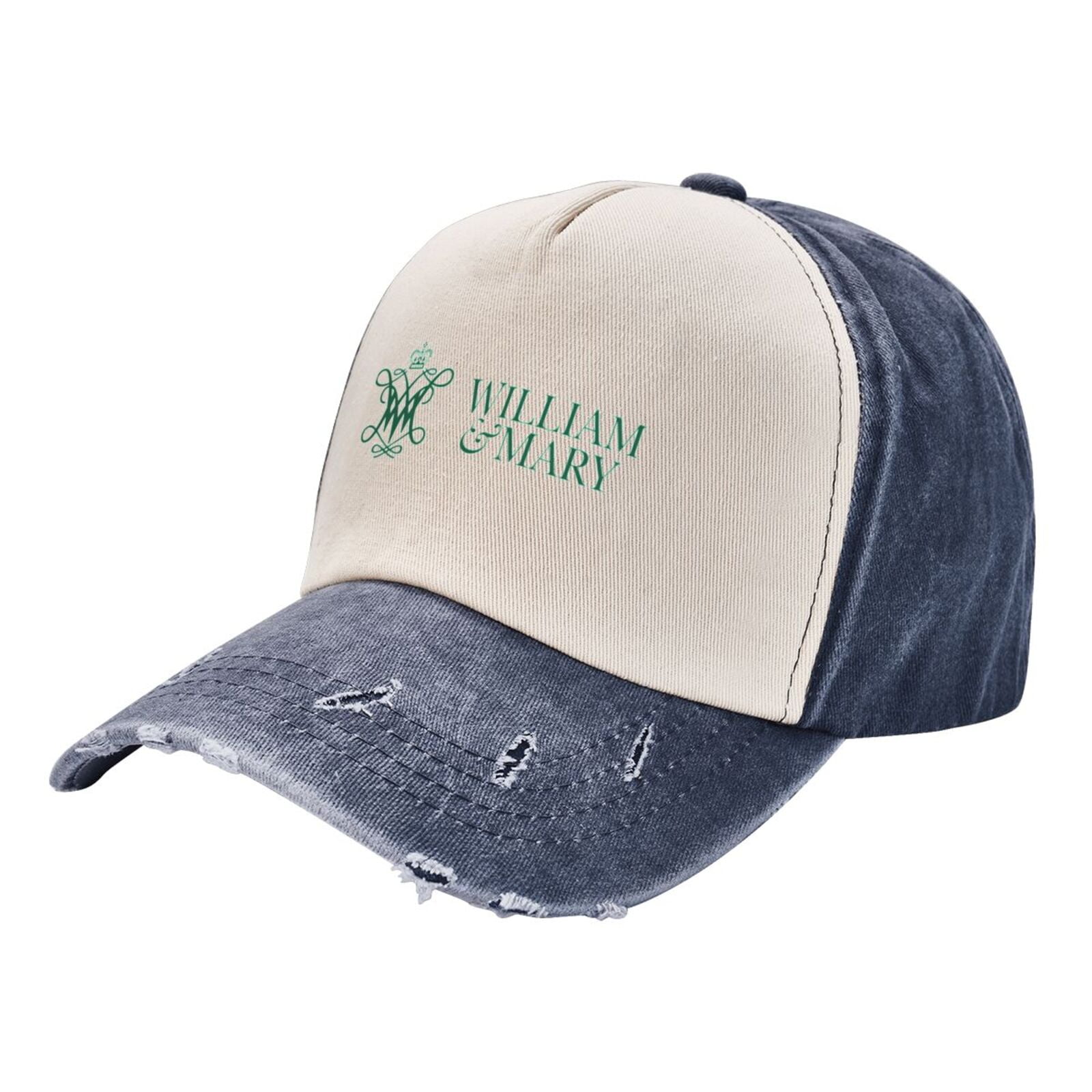 College Of William And Mary Logo Cowboy Collision Color Washed Baseball ...