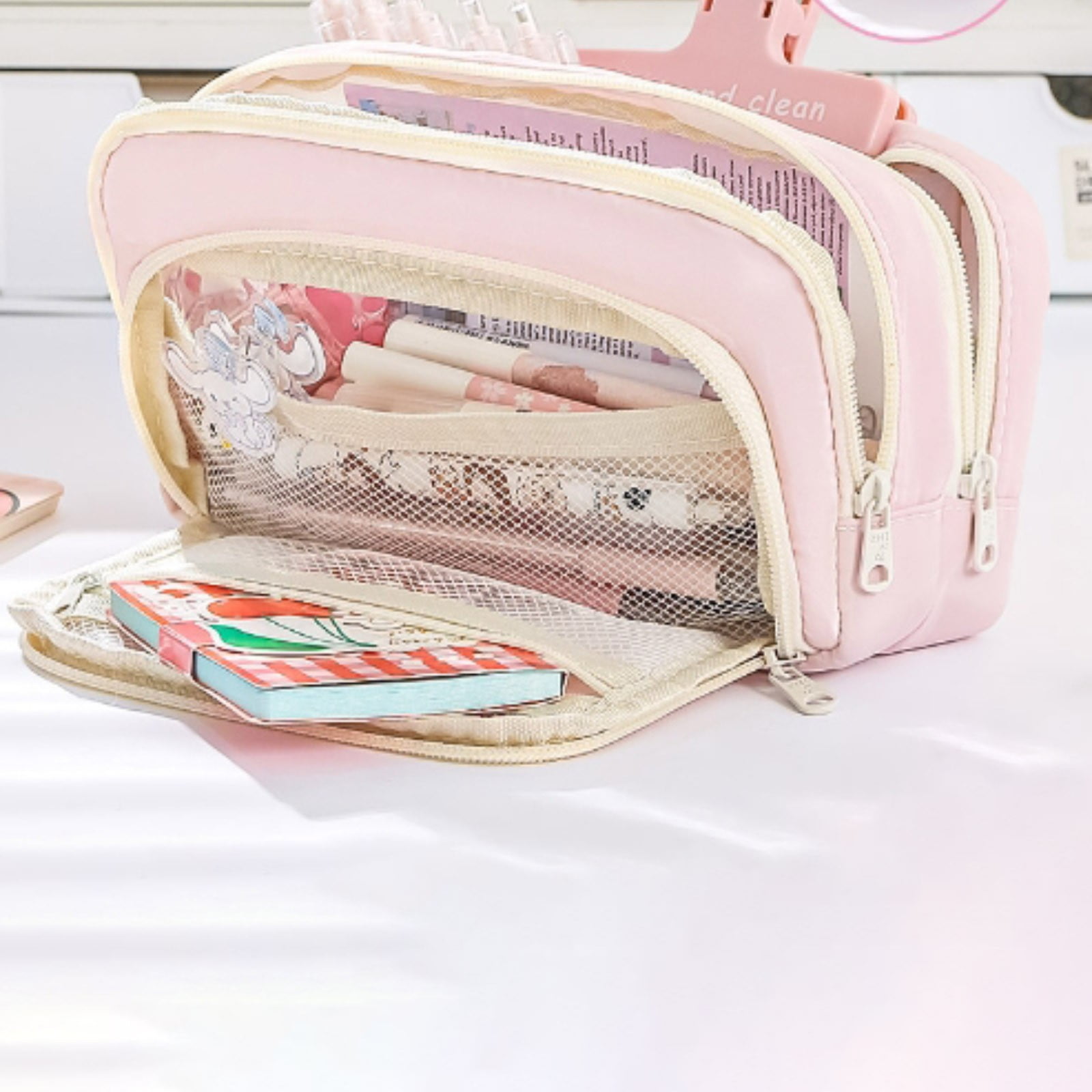 College Pens Pen Travel Large 2024 New Large Capacity Minimalist ...