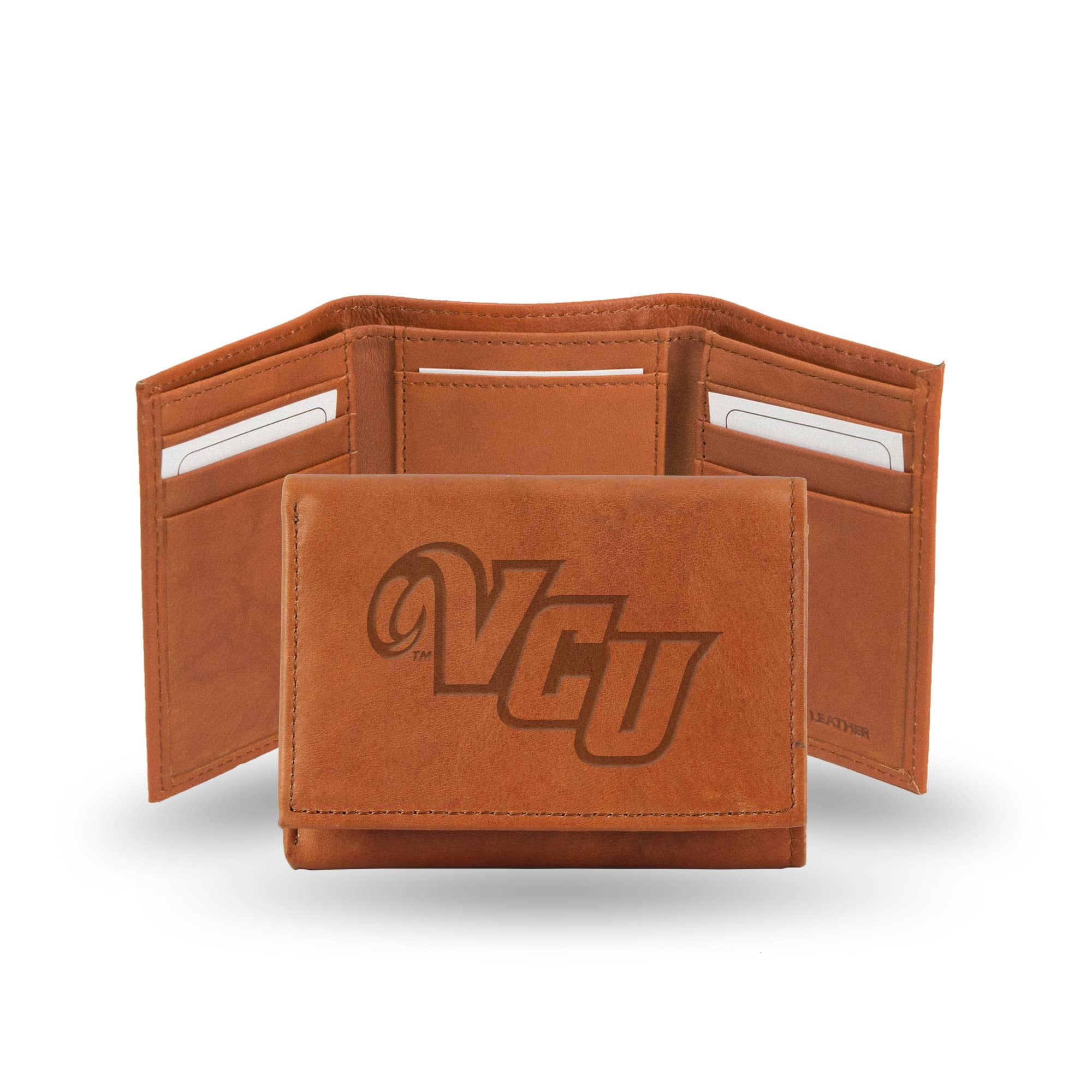 College Rico Industries Virginia Commonwealth Embossed Genuine Leather ...