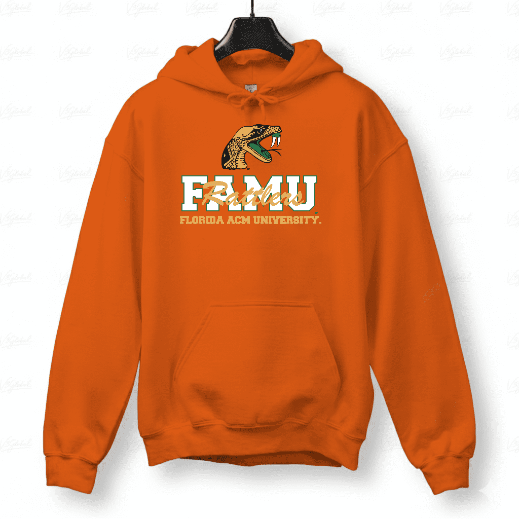 College Roots Florida AM University FAMU Rattlers Pride Hoodie for Men ...