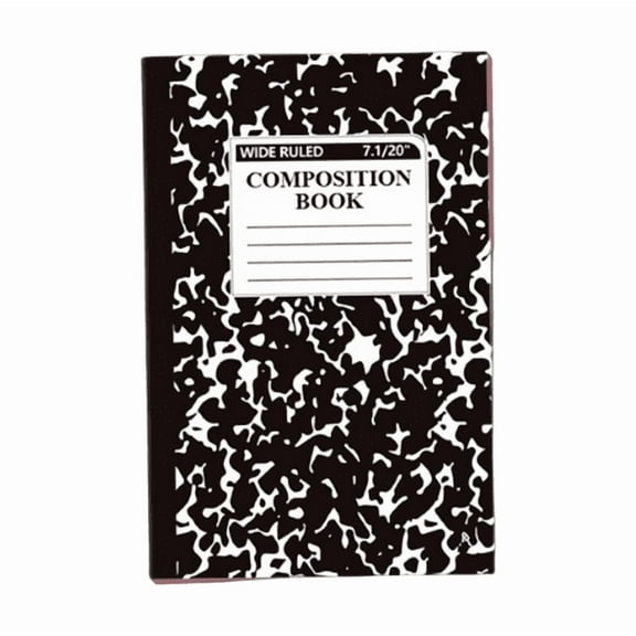 National Composition Book, College/Margin Rule, 10 x 7 7/8, White, 80 ...