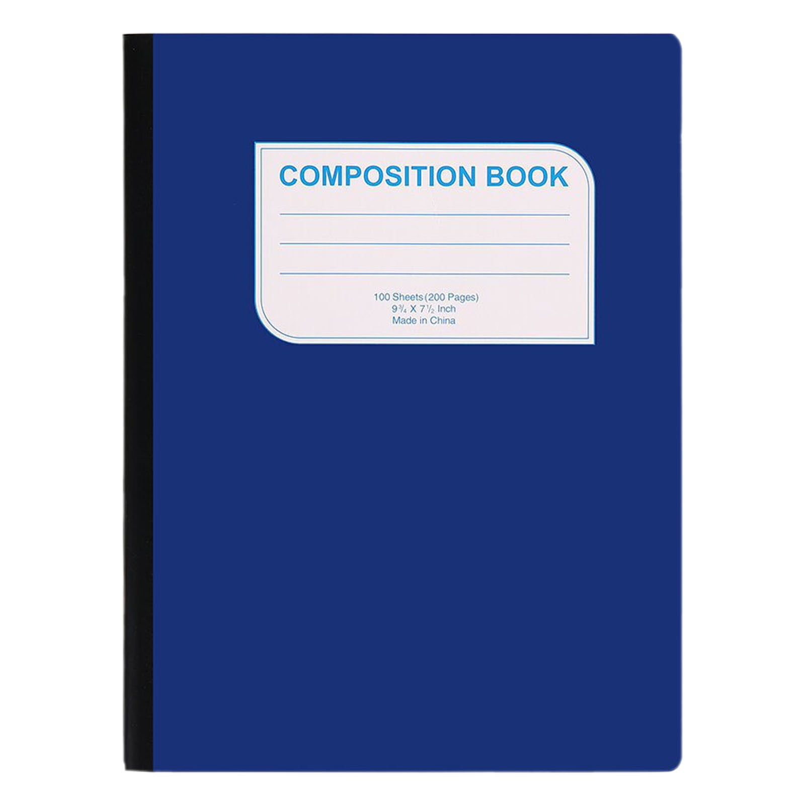 College Rule Composition Book,Paper Cover, 100 Sheets,Composition Book ...