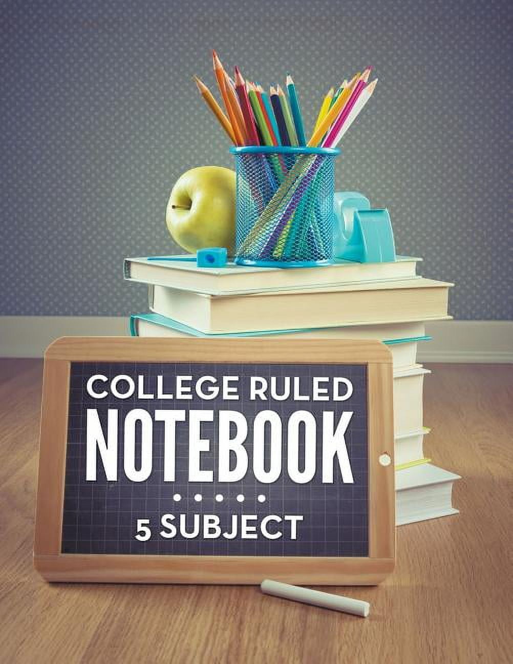 College Ruled Notebook - 5 Subject (Paperback) - Walmart.com