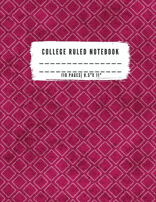 College Ruled Notebook: College Ruled Notebook for Writing for Students ...