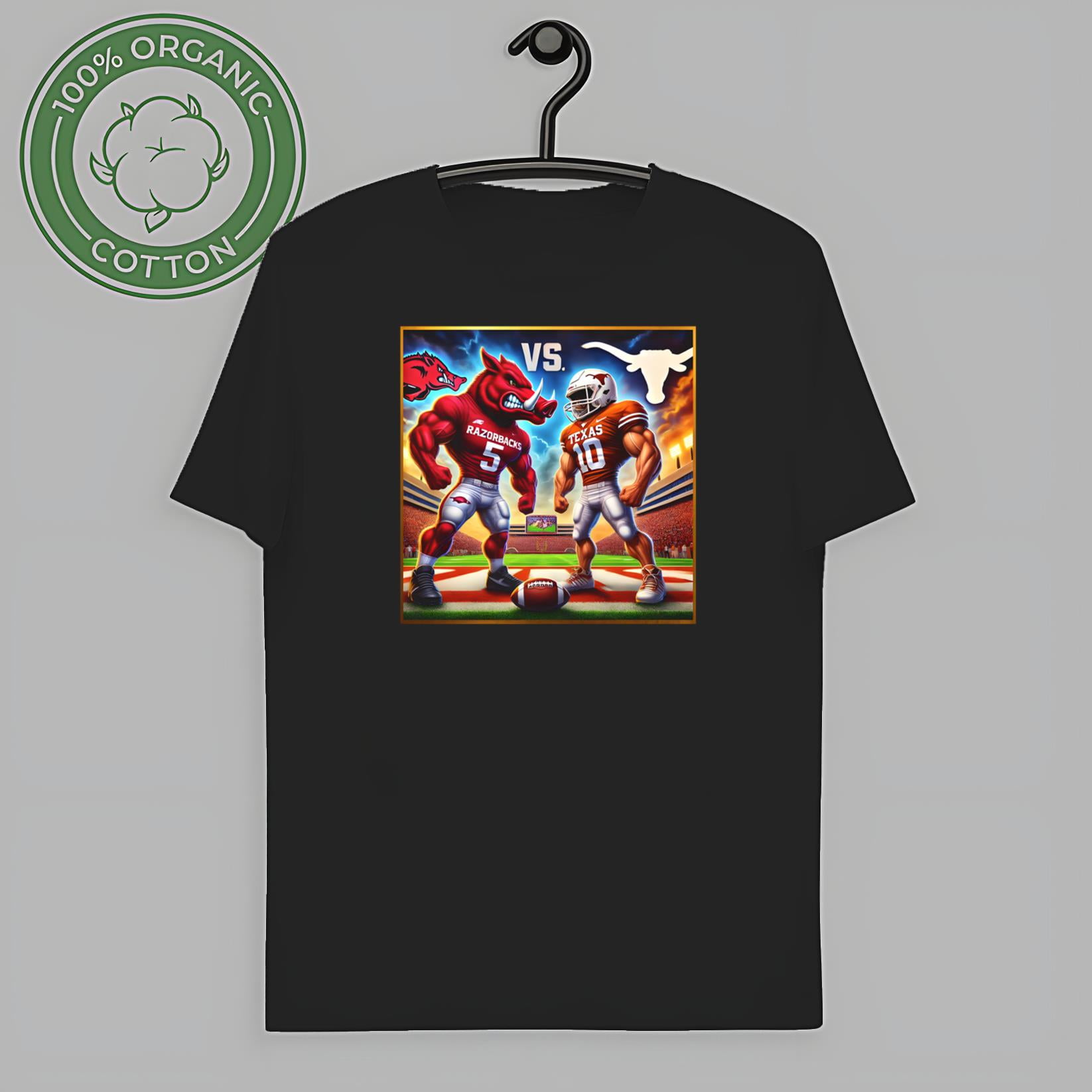 College Sports Graphic Tee - Mascot Rivalry Design - Walmart.com