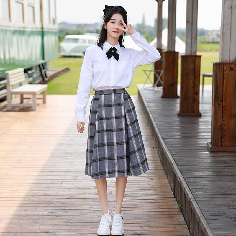 College Style School Uniform suit High School Students High School ...