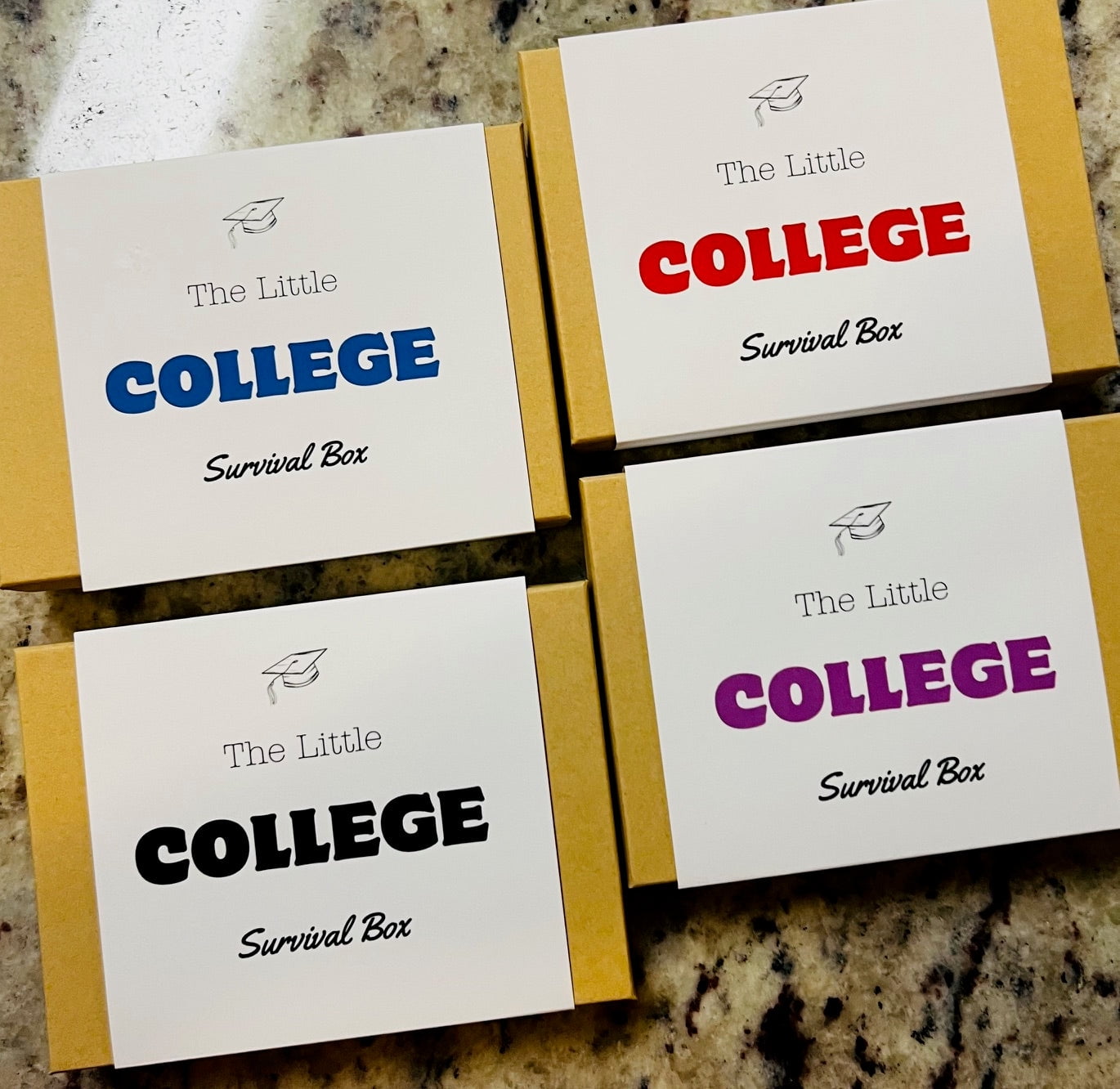 College Survival Box, College Gift Box, Gift Card Holder, Money Holder ...