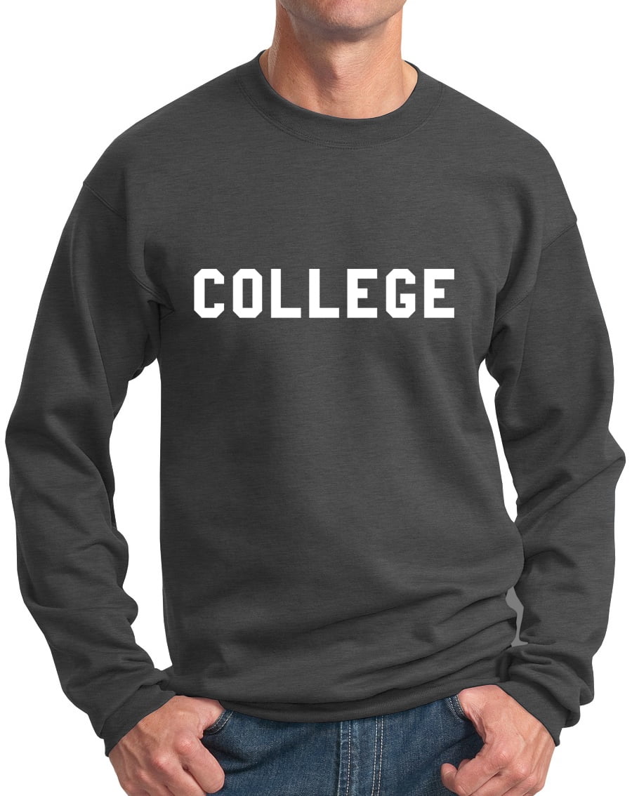 College Sweatshirt Belushi Bluto Tribute 70s Comedy Crewneck - Walmart.com
