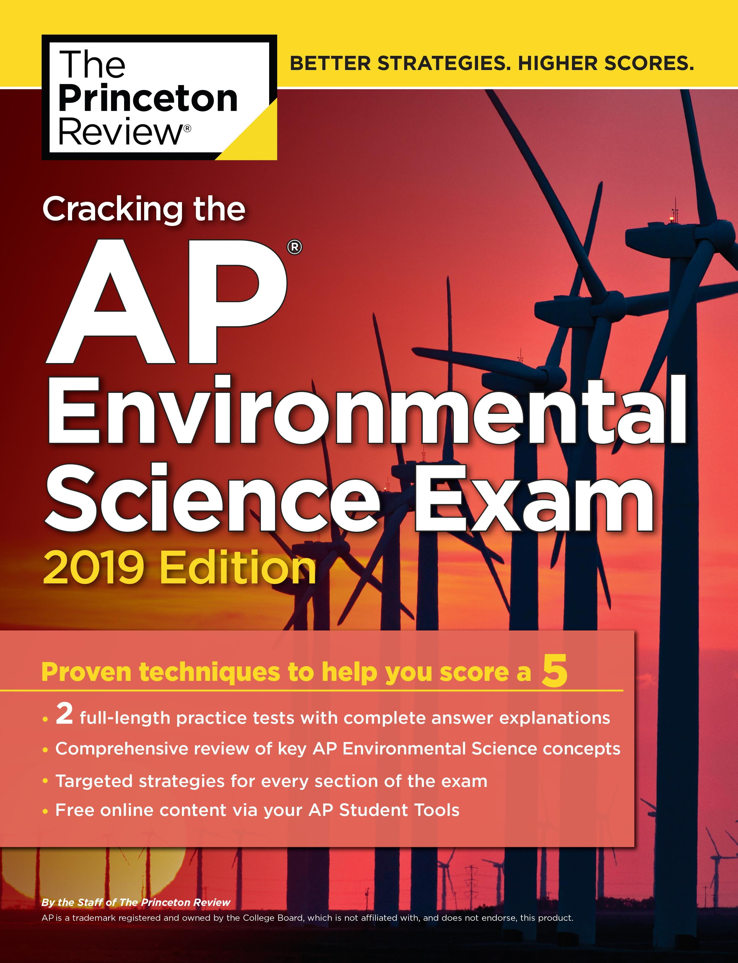 College Test Preparation: Cracking the AP Environmental Science Exam ...