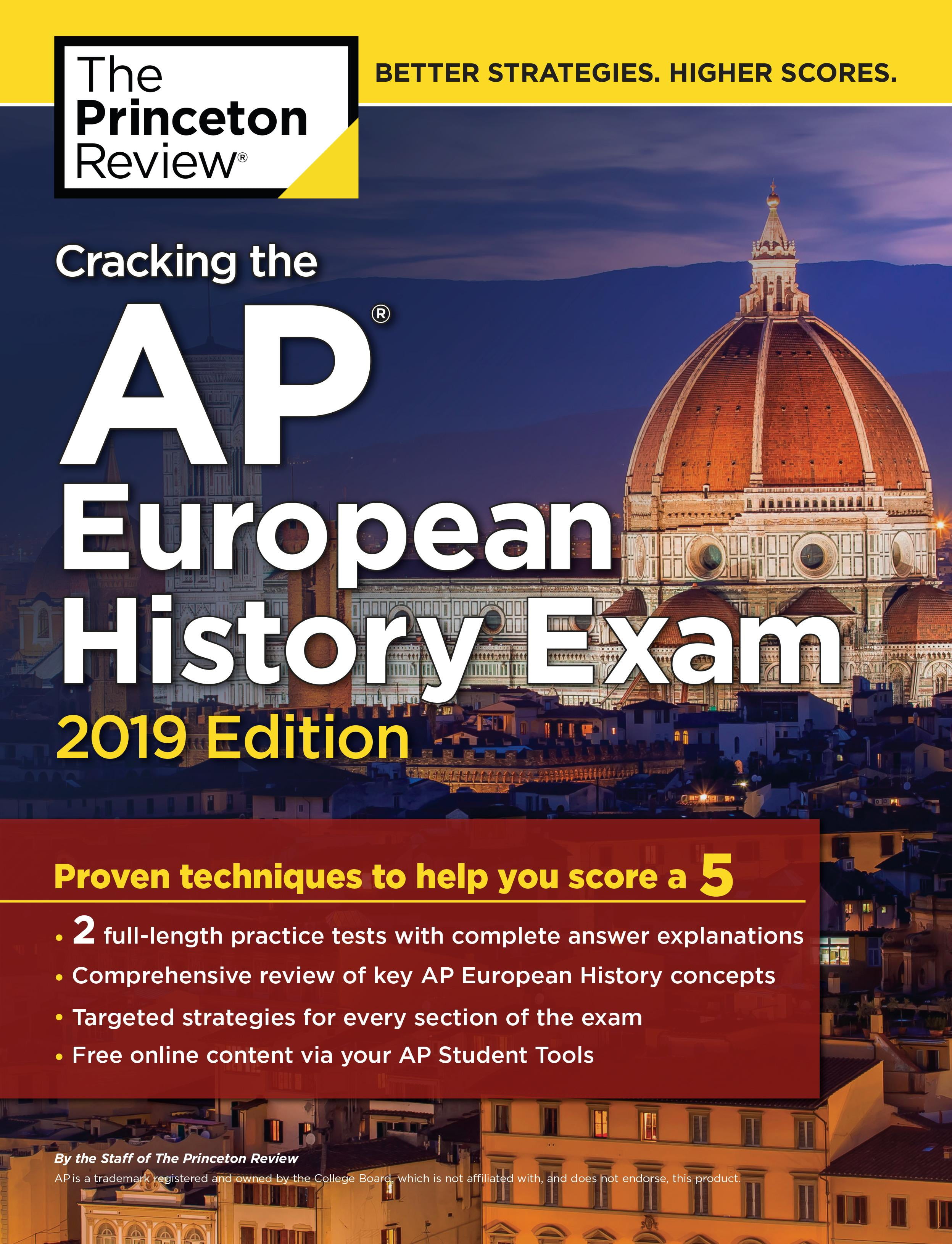 College Test Preparation: Cracking the AP European History Exam, 2019 ...