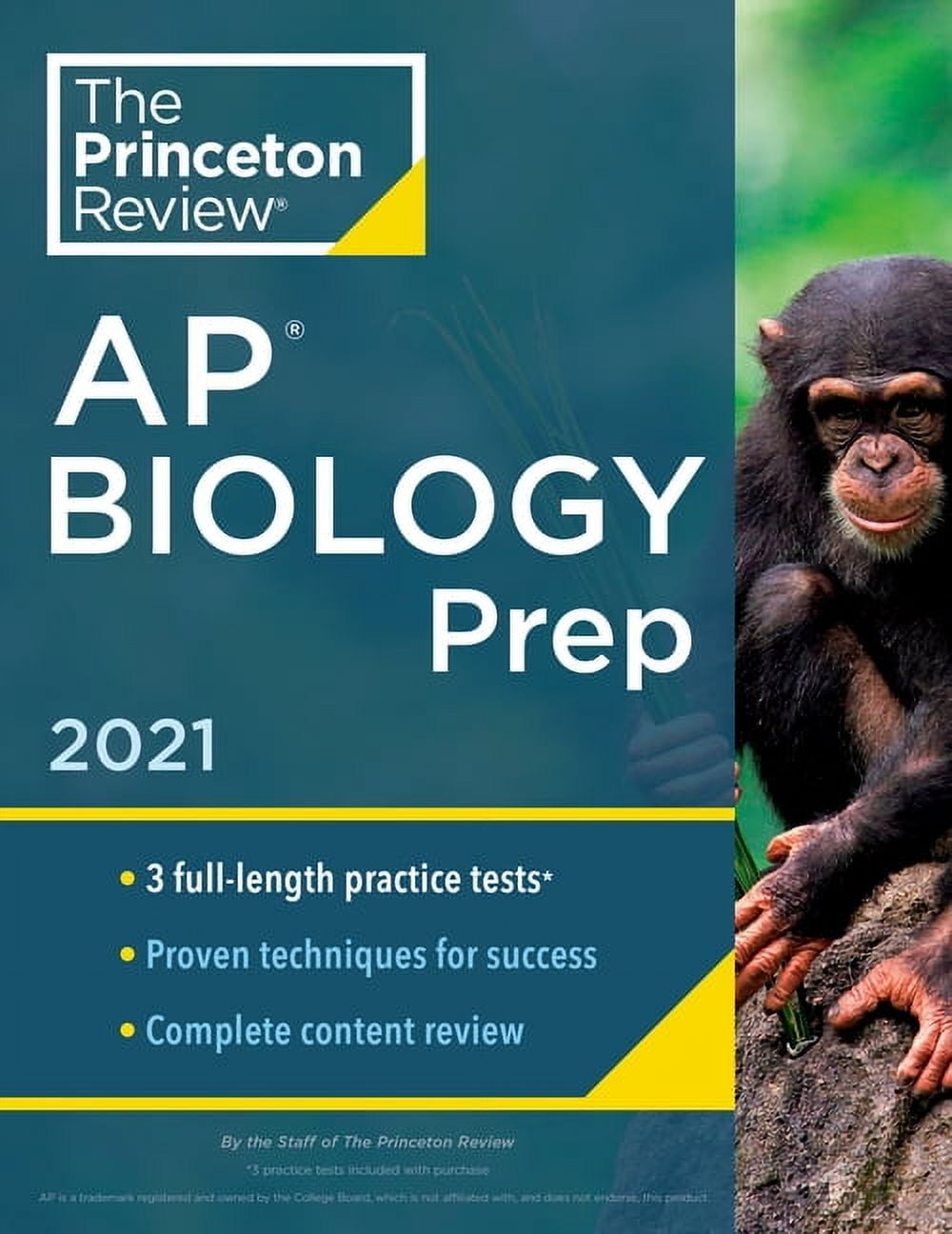 College Test Preparation: Princeton Review AP Biology Prep, 2021 : 3 ...