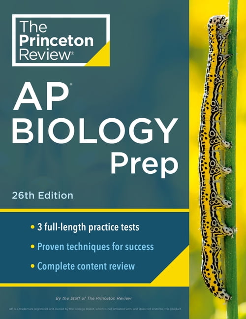 College Test Preparation Princeton Review AP Biology Prep, 26th Edition ...