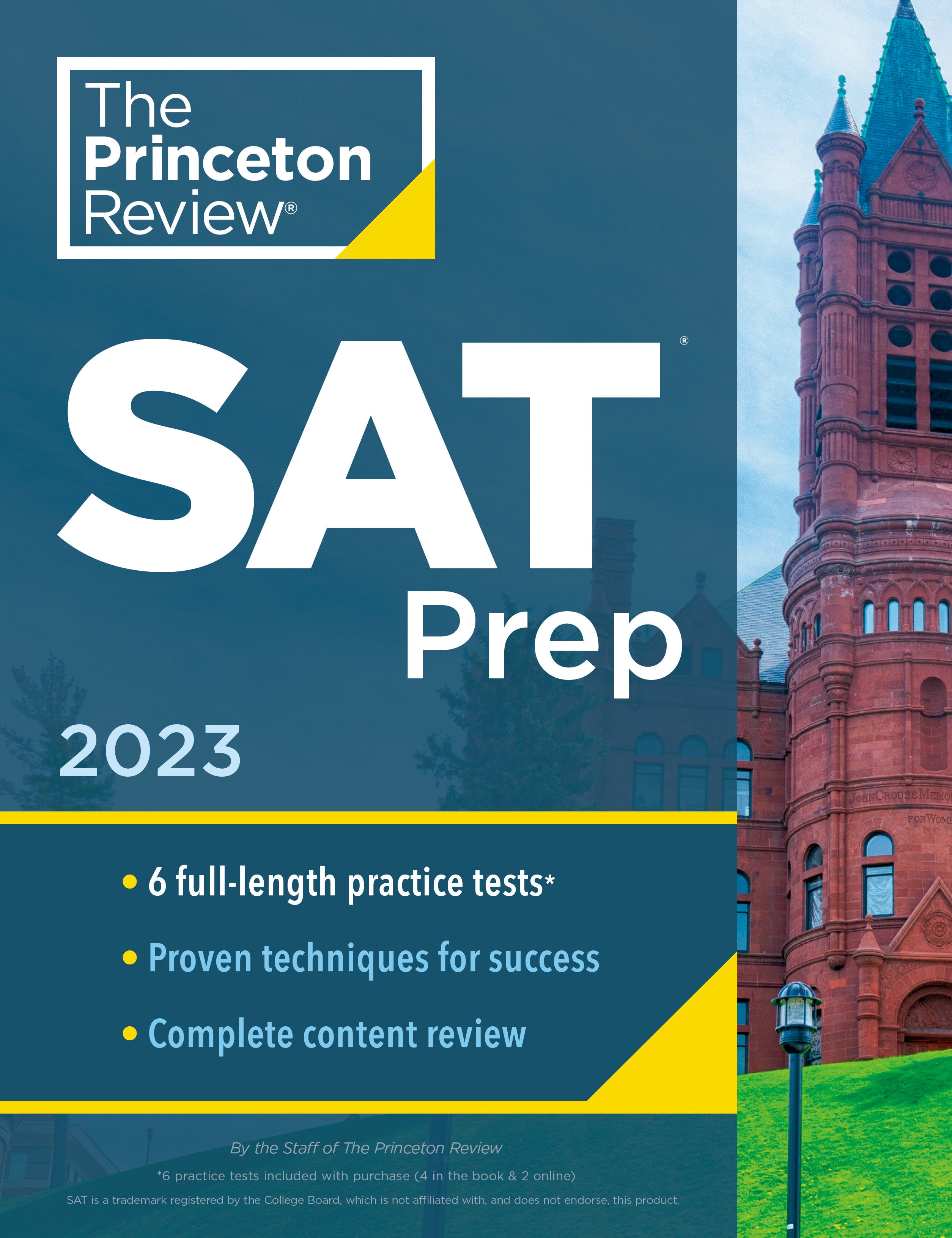 College Test Preparation: Princeton Review SAT Prep, 2023 : 6 Practice ...
