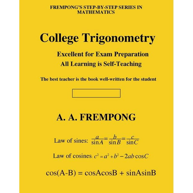 College Trigonometry - Walmart.com