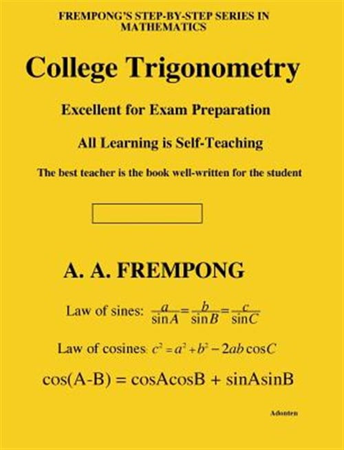 College Trigonometry - Walmart.com