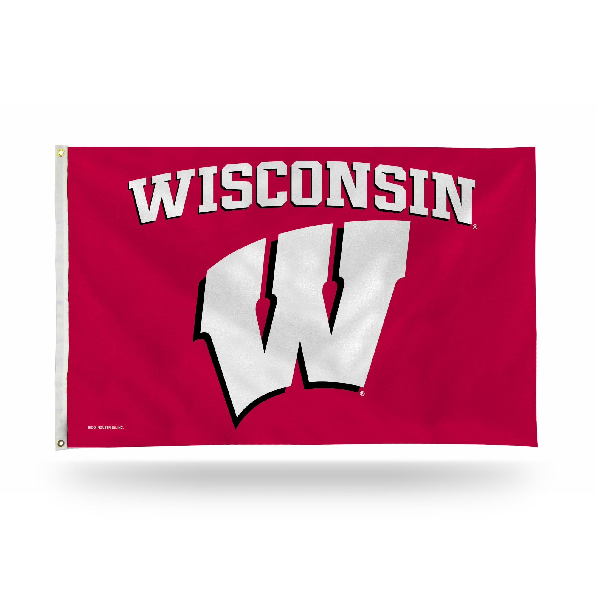 College Wisconsin Badgers 3' x 5' Banner Flag - Single Sided - Indoor ...