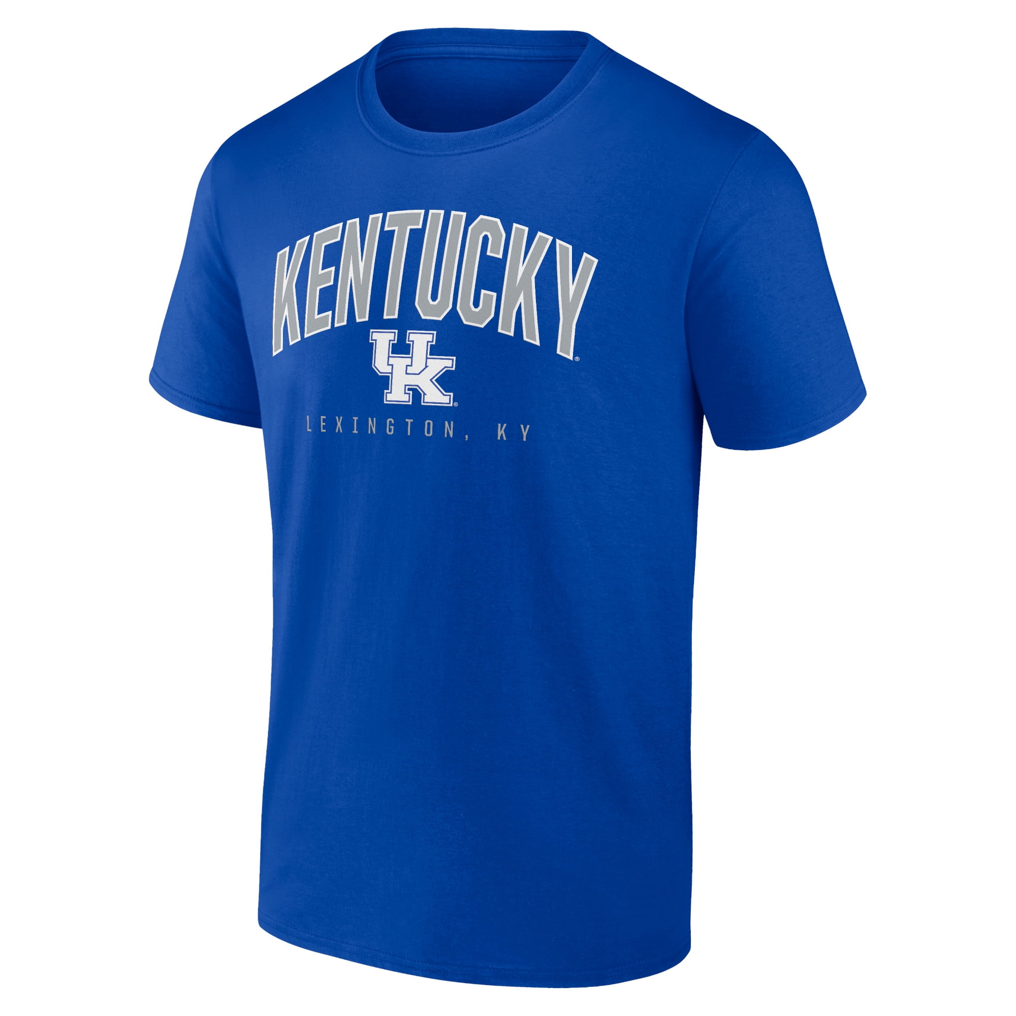 Collegiate KENTUCKY Men's Primary Color Short Sleeve Cotton Crew Tee ...