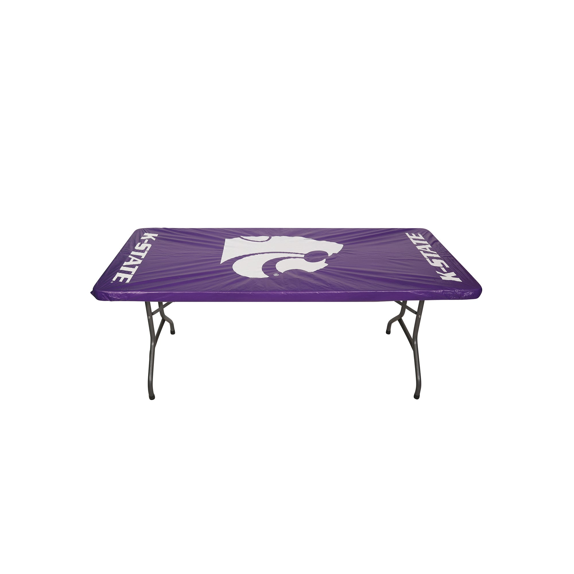 Collegiate Kwik-Covers Rectangle Plastic Table Cover (Kansas State ...