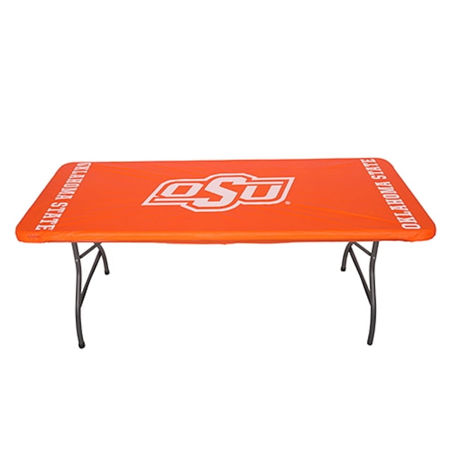 Collegiate Kwik-Covers Rectangle Plastic Table Cover (Oklahoma State ...