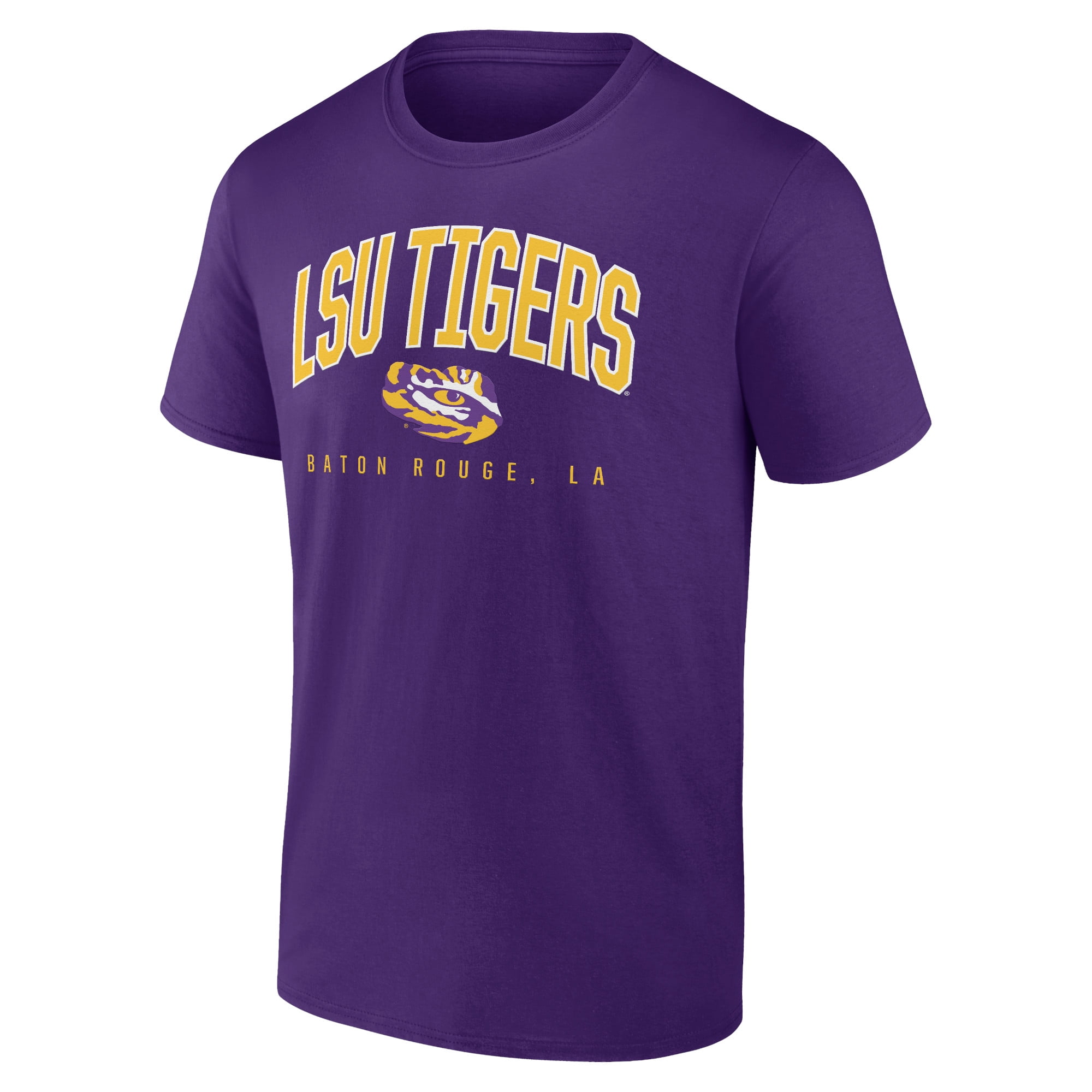 Fanatics LSU Men's Short Sleeve Cotton Crew Tee - Team Colors, Sizes S ...