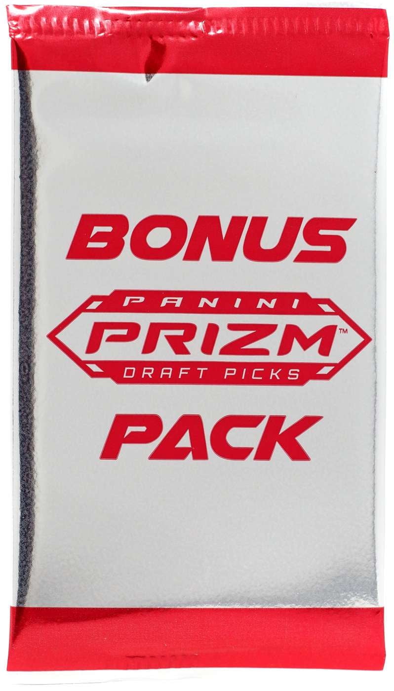 Collegiate Panini 2021 Prizm Draft Football Trading Card MEGA BOX BONUS ...