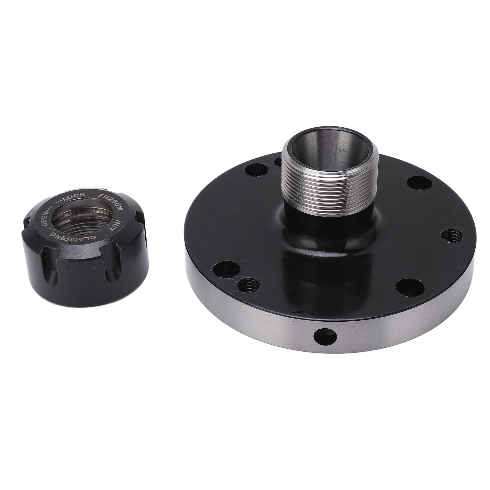 Collet Carbon Steel 100mm Diameter Chuck Lathe Part for CNC Milling ...