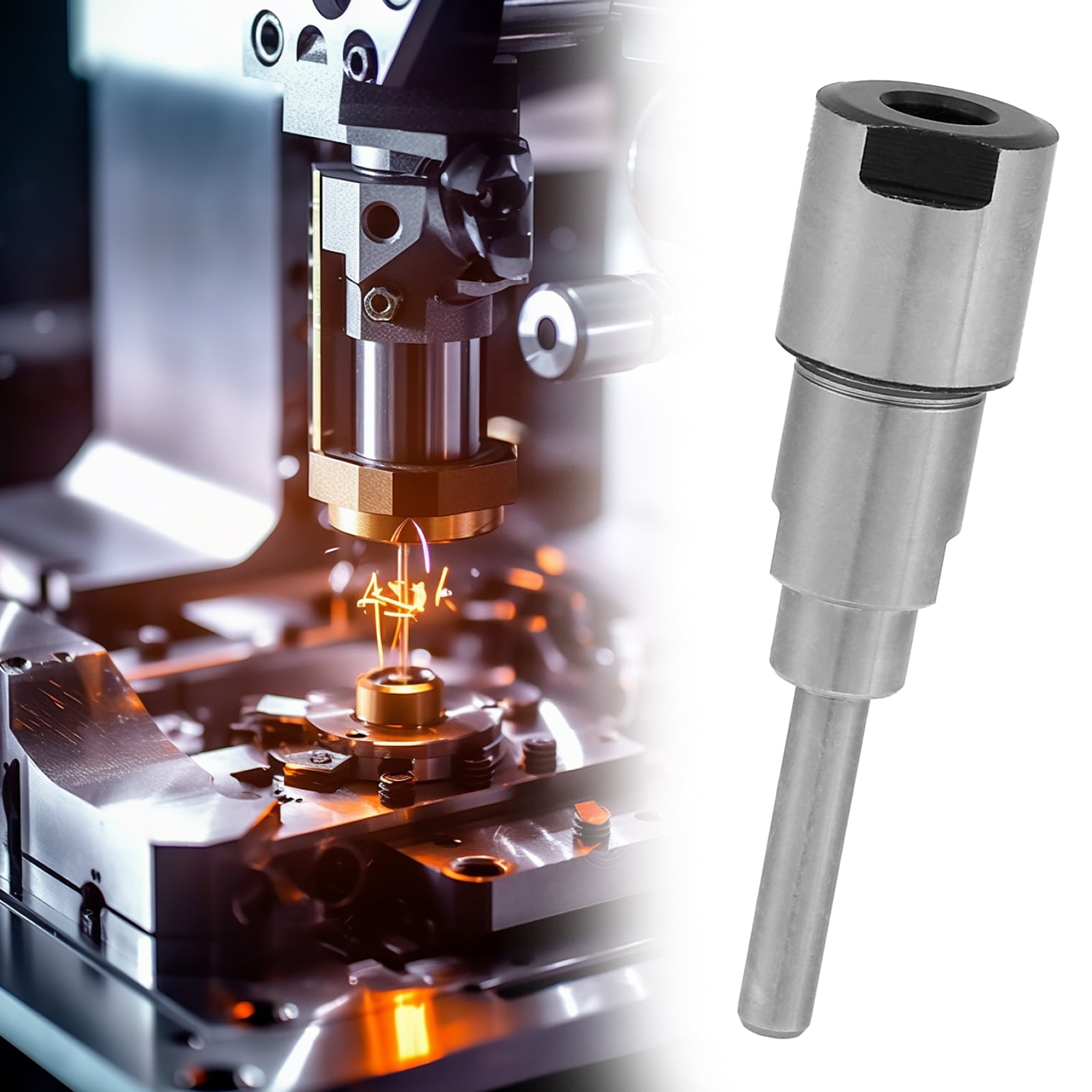 Collet Chuck Holder Carbon Steel Conical Chuck Holder Reusable Taper ...