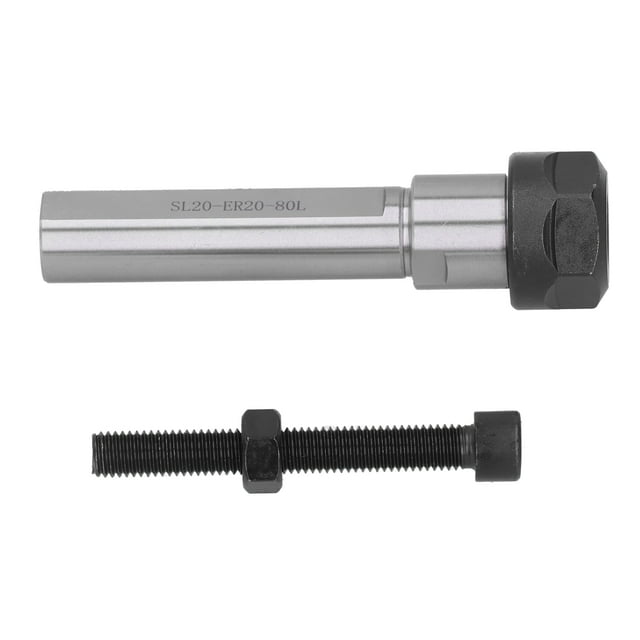 Collet Chuck Holder Straight Extension Rod CNC Lathe Machine Floating ...