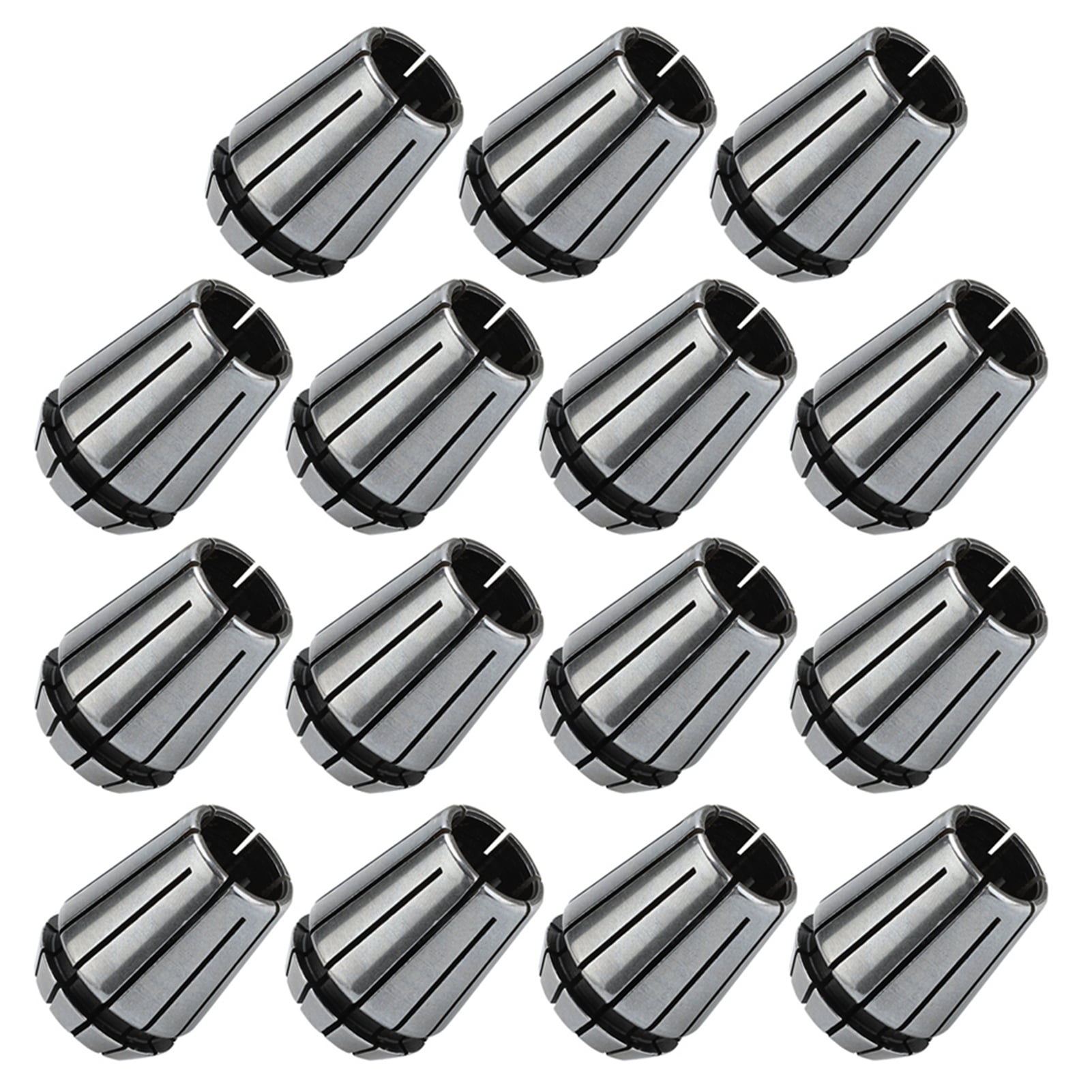 Collet Chuck Set 15pcs Spring Collet Chuck 2mm-16mm for CNC Milling ...