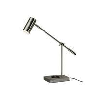 Lite Source Halotech Flexible Adjustable LED Desk Lamp - Black, Space-Saving, 8W - Walmart.com