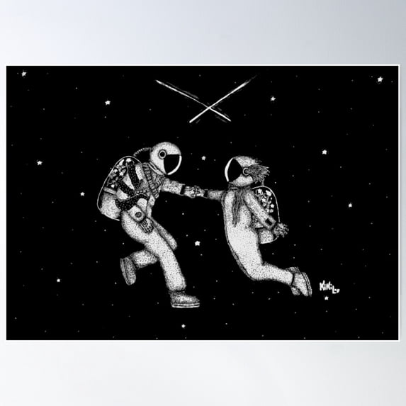 Collide Poster Wall Art Modern Wall Decor For Living Room Bedroom Art ...