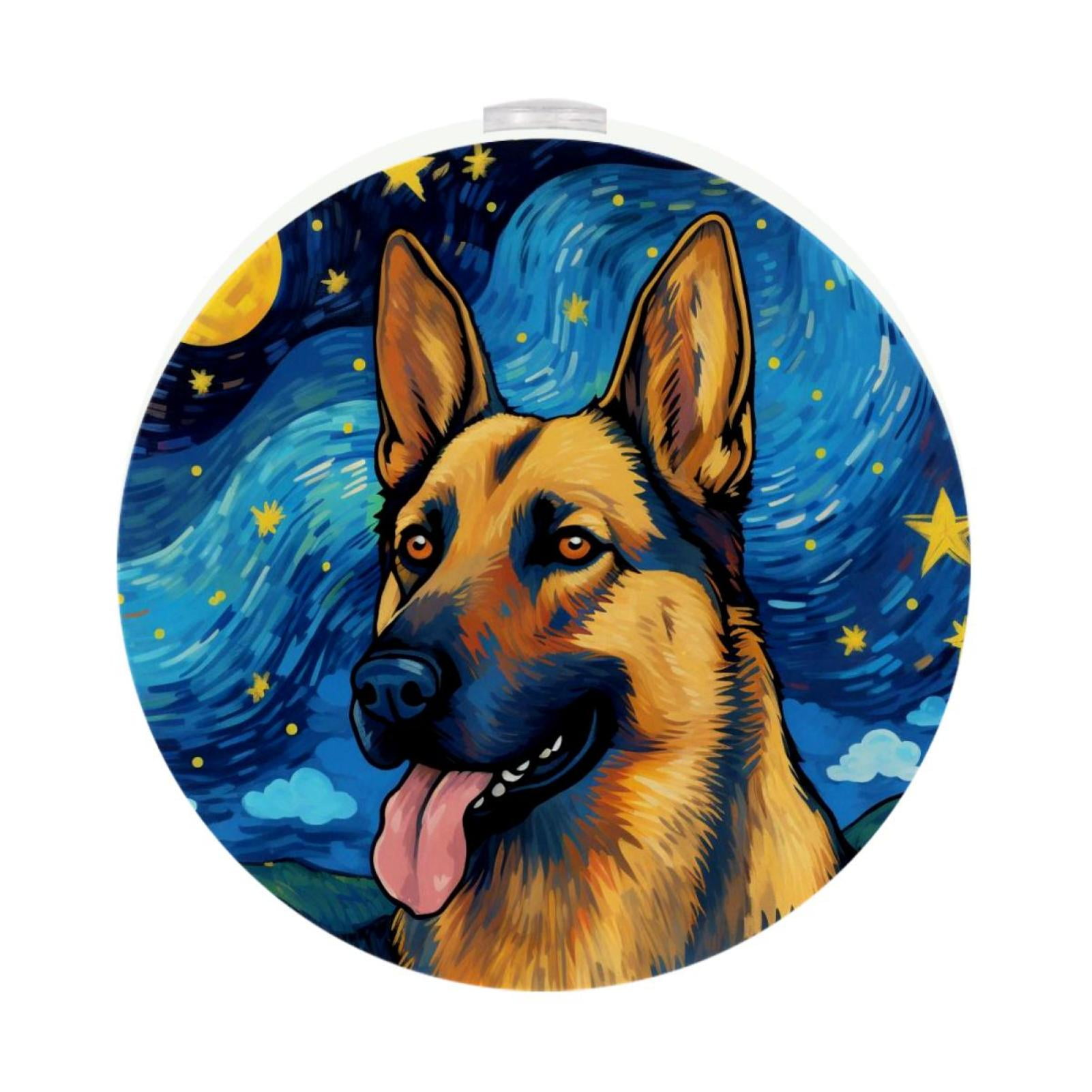 Collie LED Round Night Light-2PCS - Plug-in Smart Sensor Nightlights ...