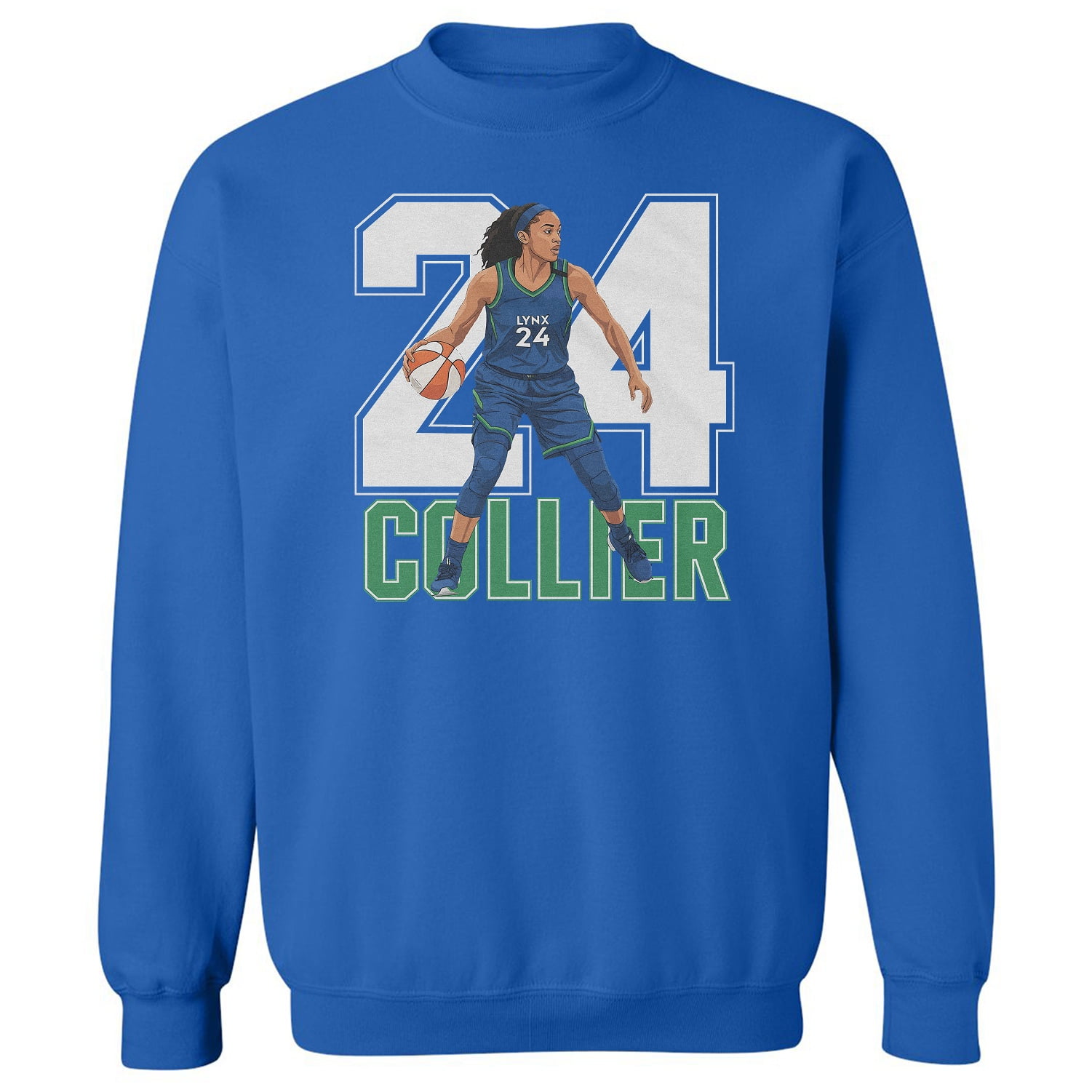 Collier 24 Inspired Graphic - Minnesota Fans Tribute Unisex Crewneck ...