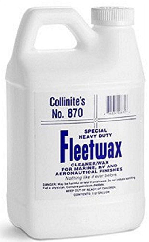 Collinite 8701 No. 870 Fleetwax Liquid - 1/2 Gallon - Walmart.com