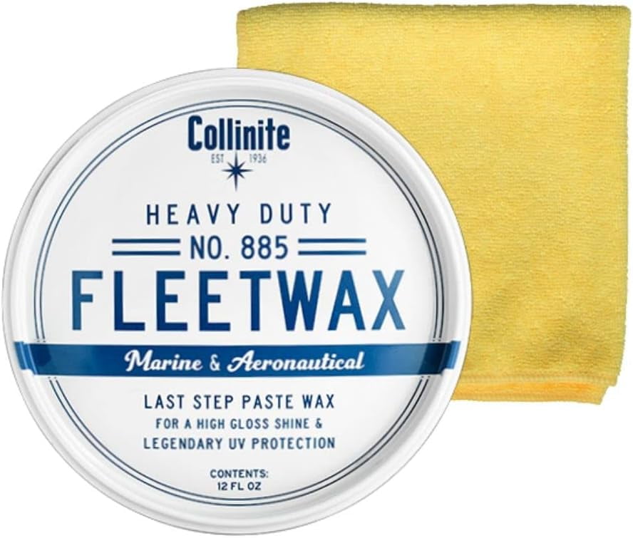 Collinite 885 Heavy Duty Fleetwax Paste and Towel Combo - Walmart.com
