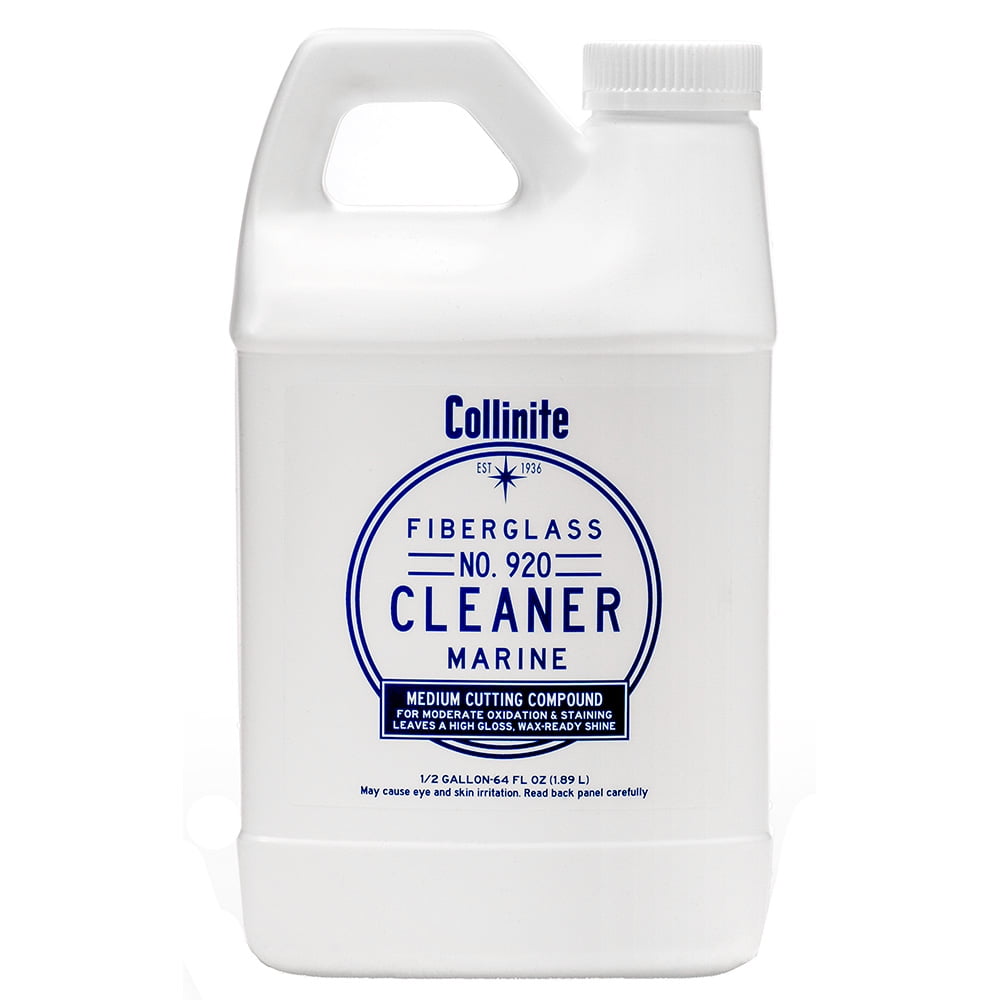 Collinite 920 Fiberglass Marine Cleaner - 64oz | Bundle of 5 - Walmart.com