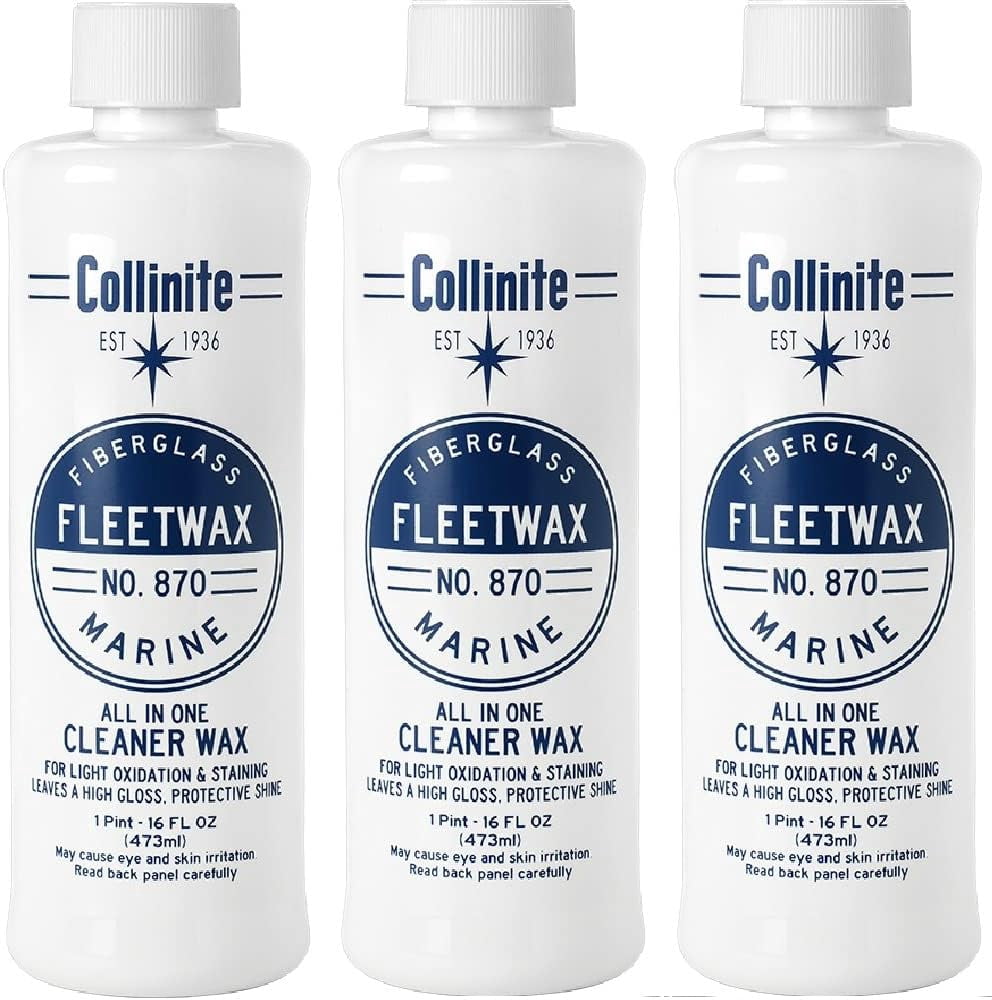 Collinite No. 870 Fleetwax Cleaner-Wax, 16 Fl Oz - 3 Pack - Walmart.com