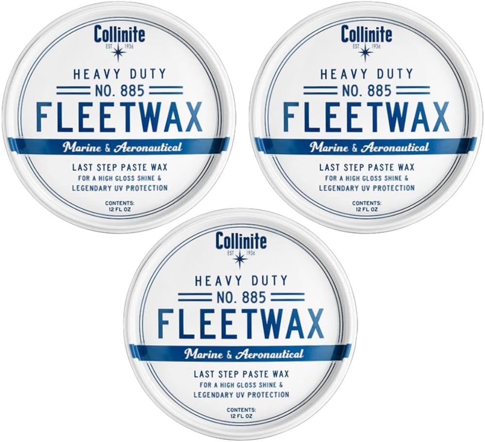 Collinite No. 885 Fleetwax Paste Wax, 12 Fl Oz - 3 Pack - Walmart.com