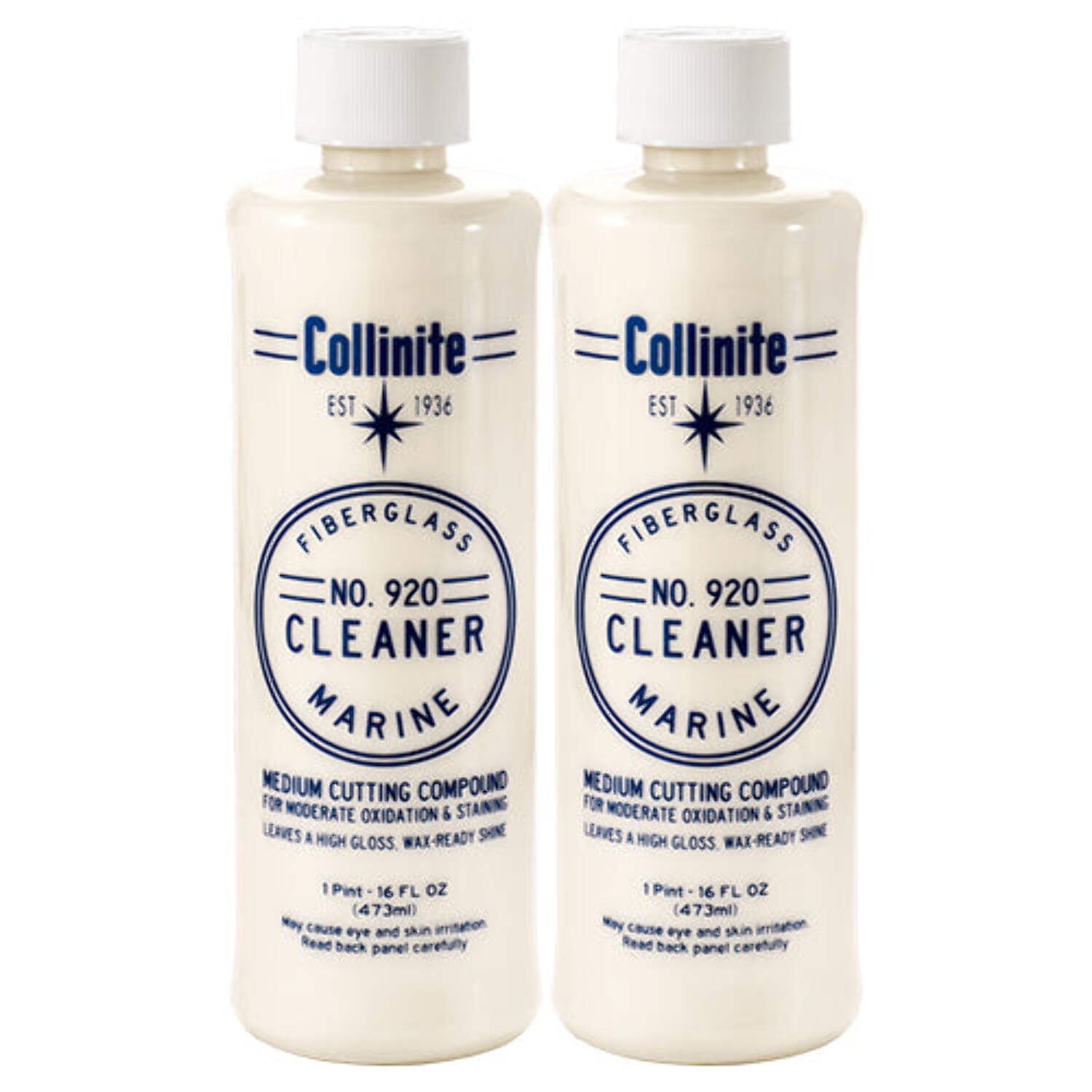 Collinite No. 920 Fiberglass Marine Cleaner, 16 Fl Oz - 2 Pack ...