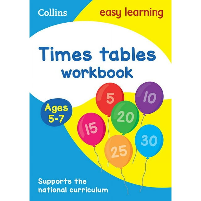 Collins Easy Learning: Collins Easy Learning Age 5-7 — Times Tables ...