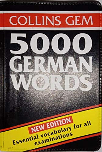 Pre-Owned Collins Gem 5000 German Words (Collins Gems) Paperback ...