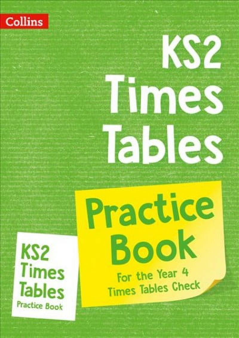 Collins KS2 Practice – KS2 Times Tables Practice Book : 2020 Tests ...