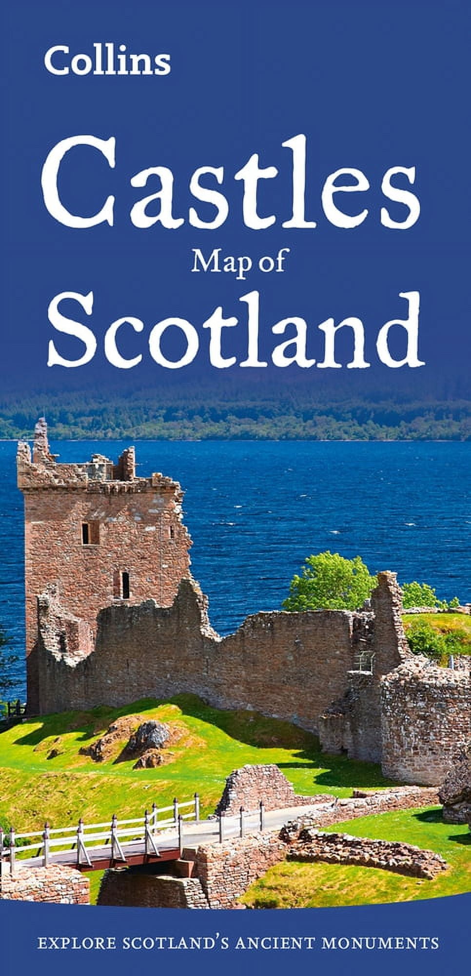 Collins Pictorial Maps: Castles Map of Scotland (Sheet map, folded ...