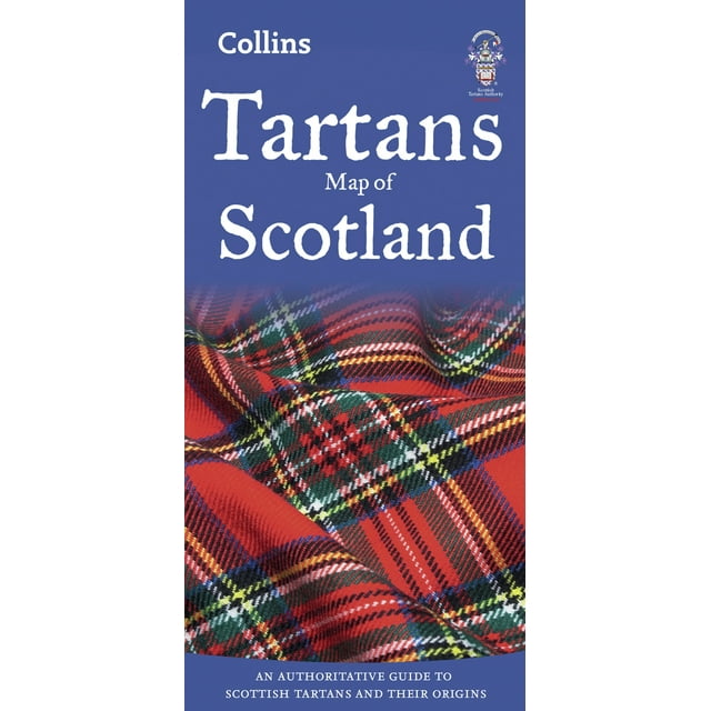 Collins Pictorial Maps: Tartans Map of Scotland (Sheet map, folded ...